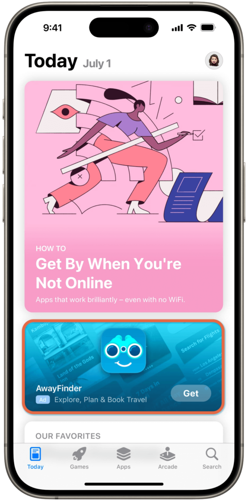Apple Search Ads 101: Rocking the Today Tab - searchadsmaven.com