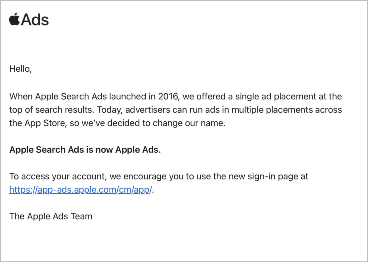 Apple Search Ads Rebrands to Apple Ads | Search Ads Maven